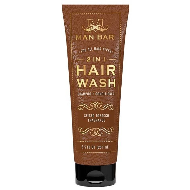 SAN FRANCISCO SOAP Man Bar 2 in 1 Hair Wash - Amber Marie and Company