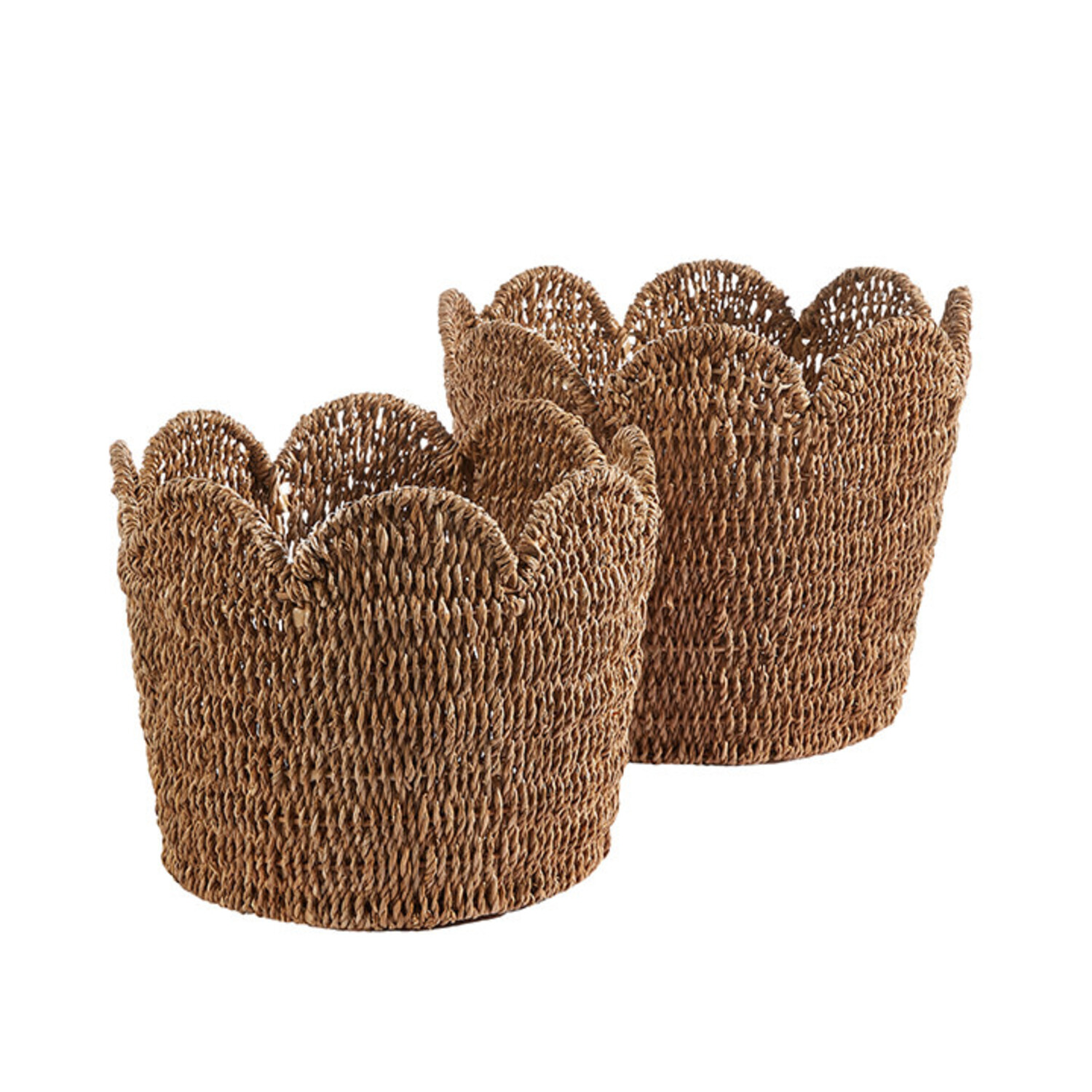 Scalloped Baskets - Amber Marie and Company