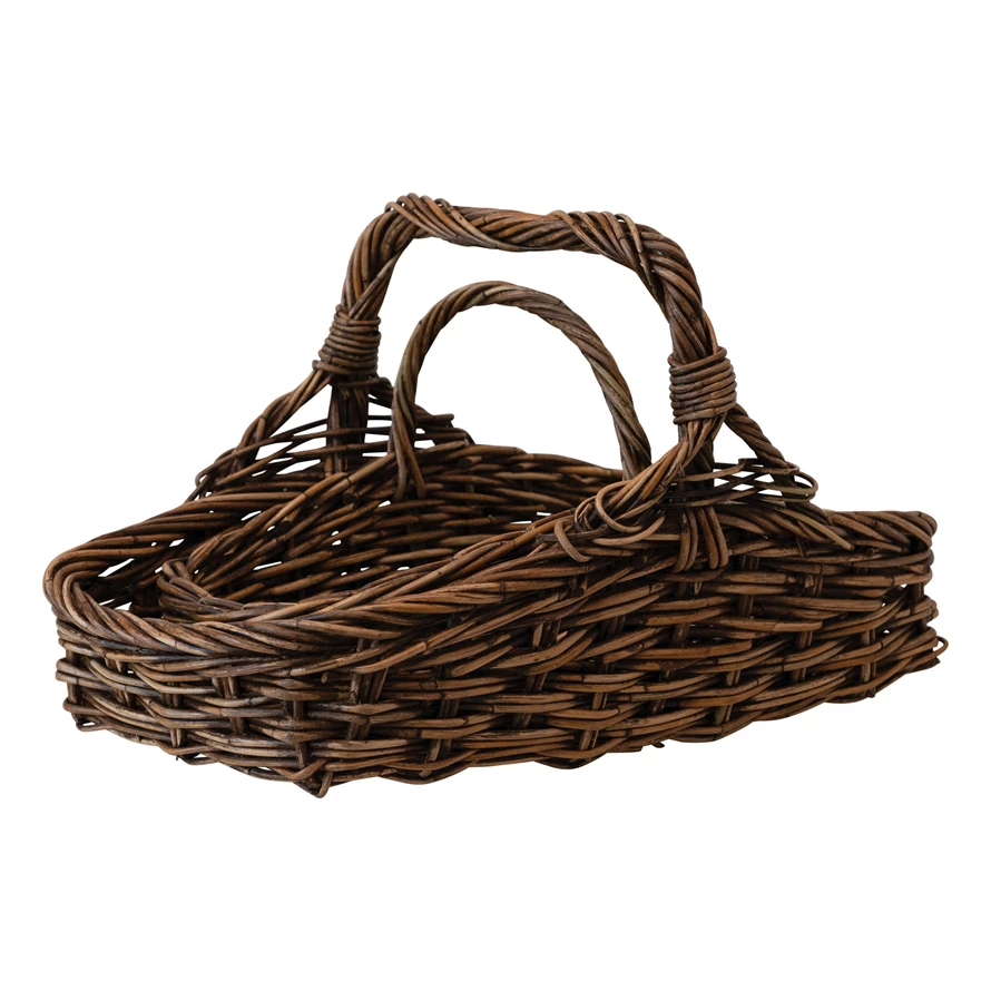 Gathering Baskets with Handles - Amber Marie and Company