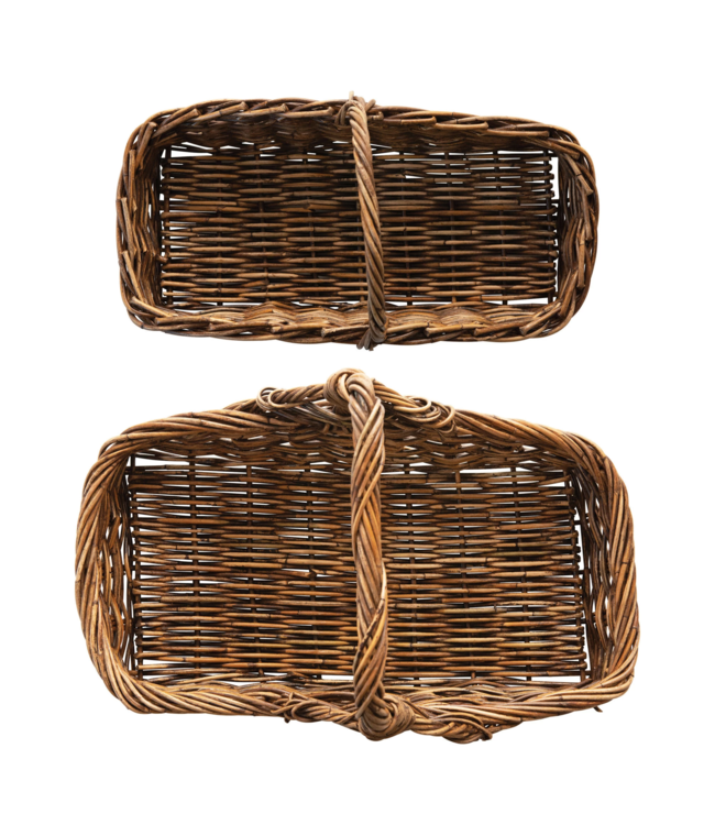 Gathering Baskets with Handles - Amber Marie and Company