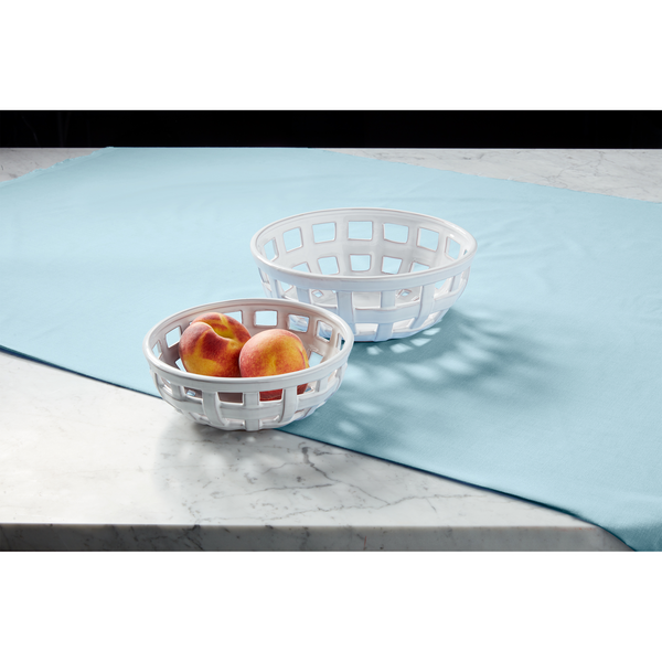 Nested Basket Weave Bowls - Amber Marie and Company