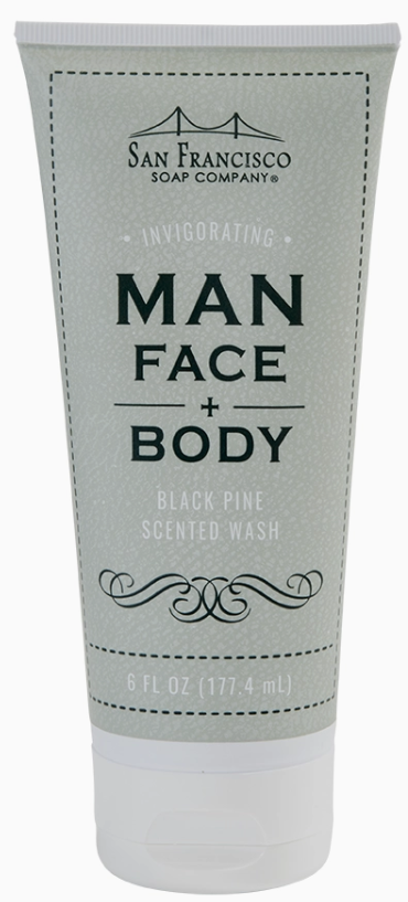 SFS-Man Face & Body Wash 6oz - Amber Marie and Company