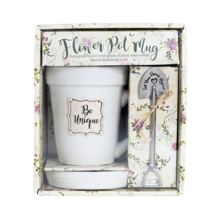 Flower Pot Mug - Amber Marie and Company