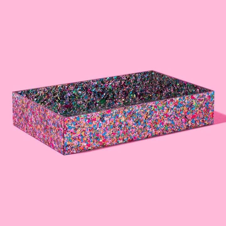 Nesting Tray Medium - Colorful Confetti - Amber Marie and Company