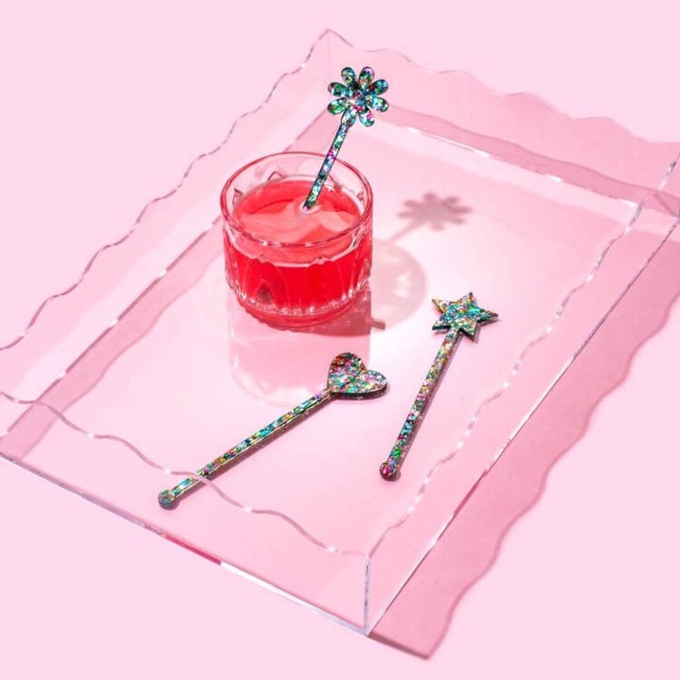 Wavy Rectangle Tray Medium - Amber Marie and Company