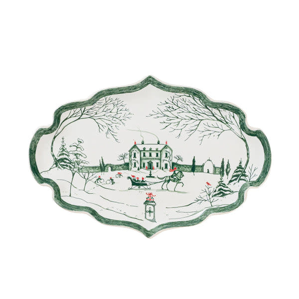 JULISKA Country Estate Winter Frolic 7" Tray- Evergreen - Amber Marie ...
