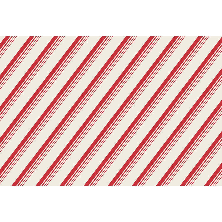 HESTER & COOK Peppermint Stripe Placemat - Amber Marie and Company