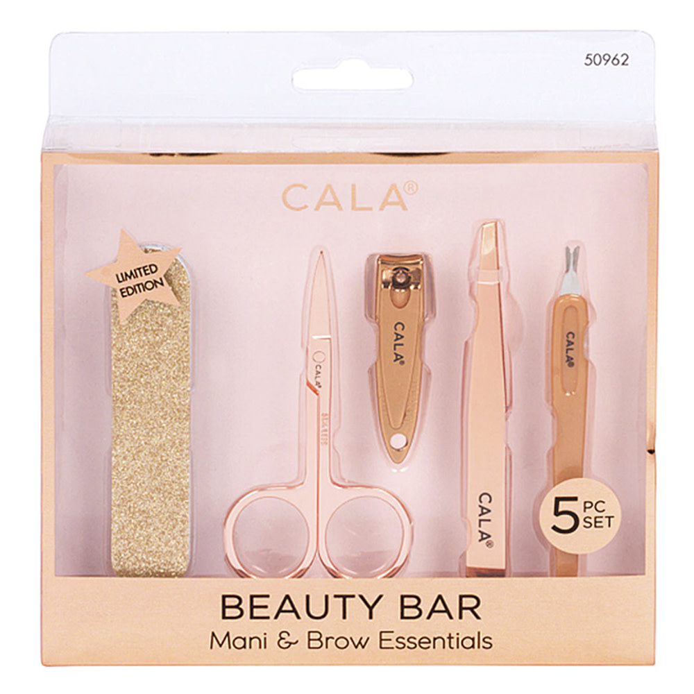 Cala Beauty Bar Mani and Brow Essentials Set - Amber Marie and Company