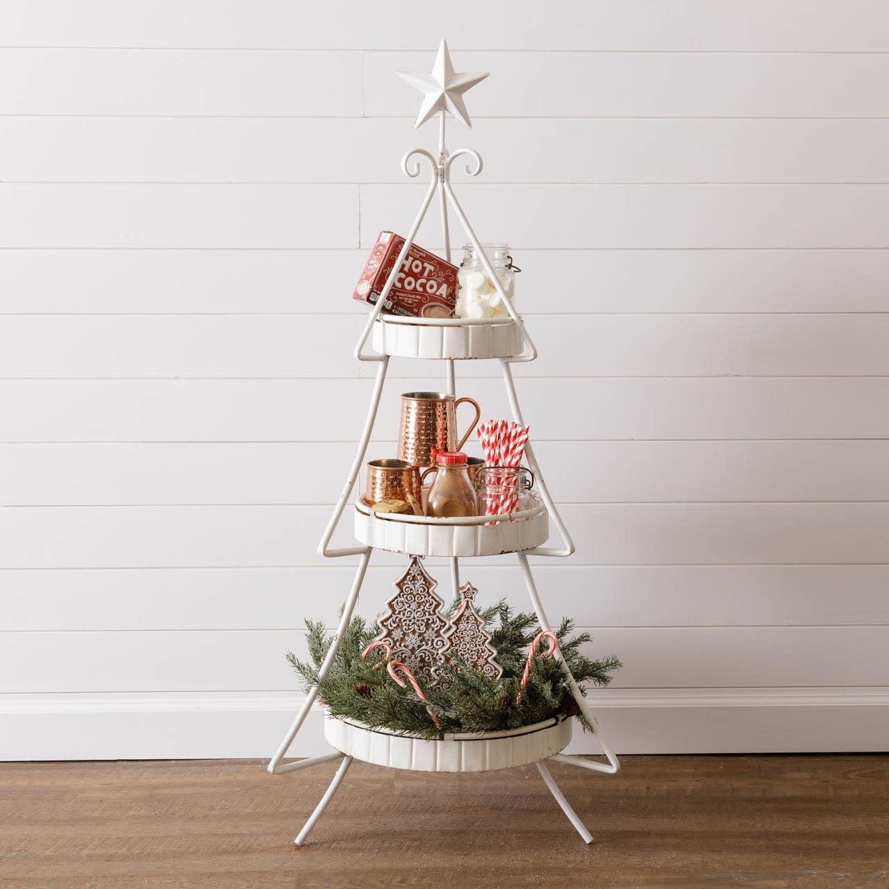 AUDREY'S LLC Three-Tiered Tree Tray - Amber Marie and Company