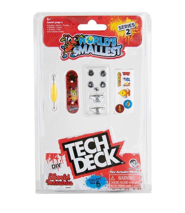 SUPER IMPULSE USA World’s Smallest Tech Deck Series 2 - Amber Marie and ...