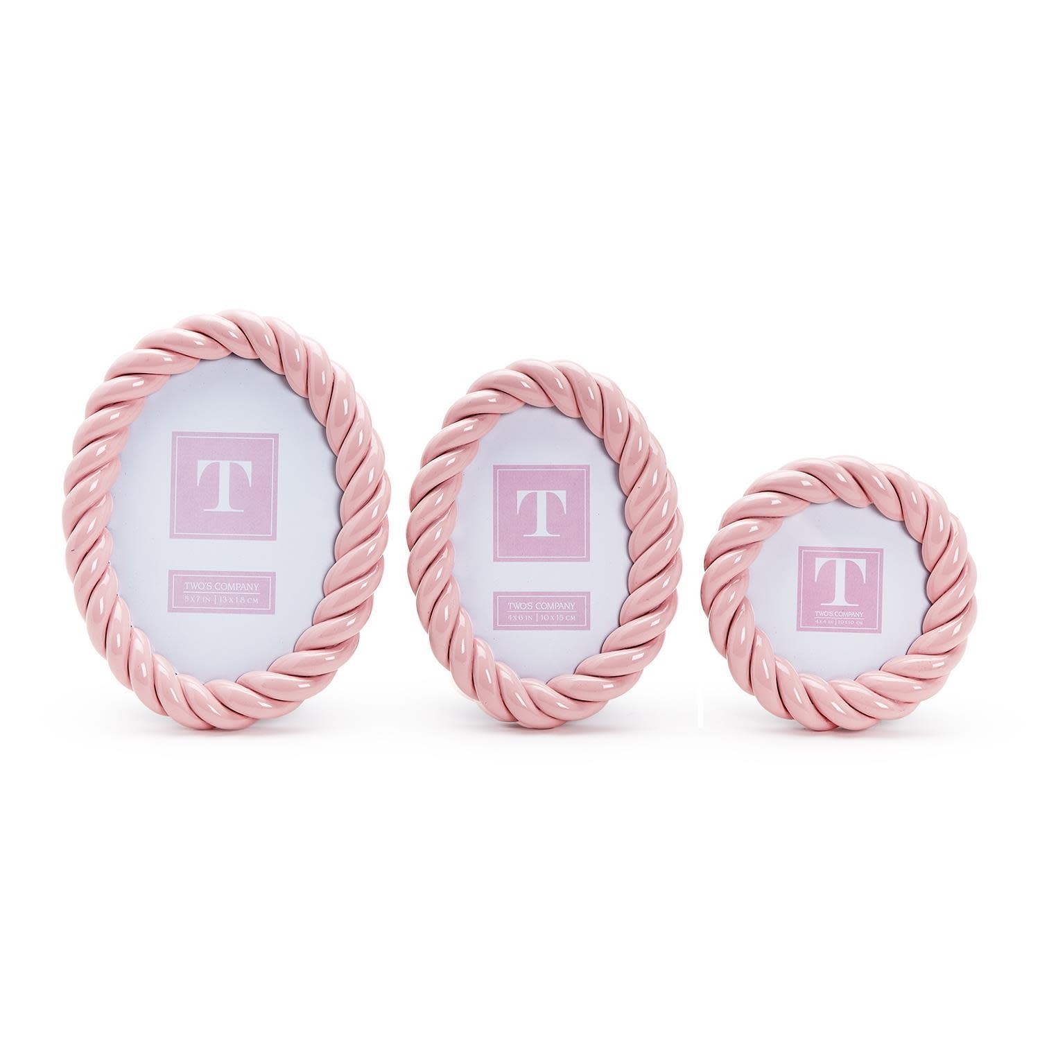 Pink Twist Photo Frame - Amber Marie and Company