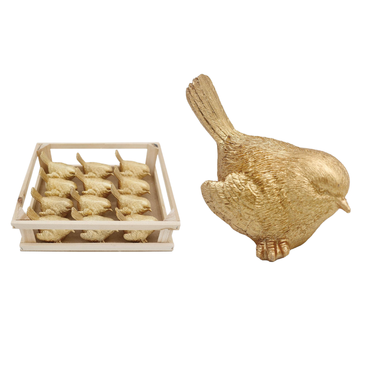 Mini Res Gold Birds - Amber Marie and Company