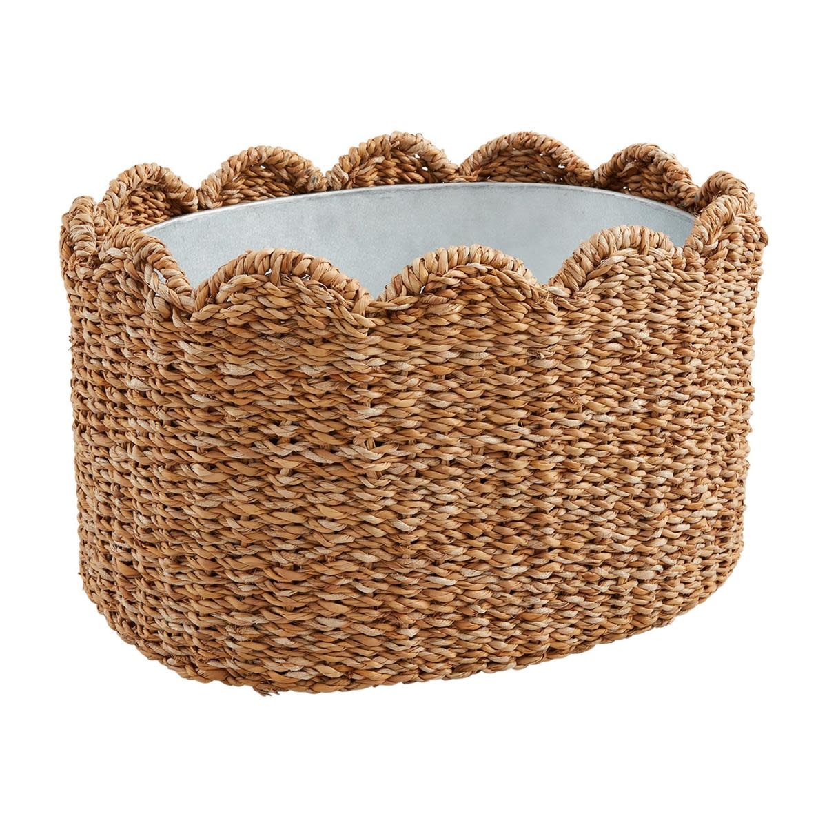 Woven Scallop Party Tub - Amber Marie and Company