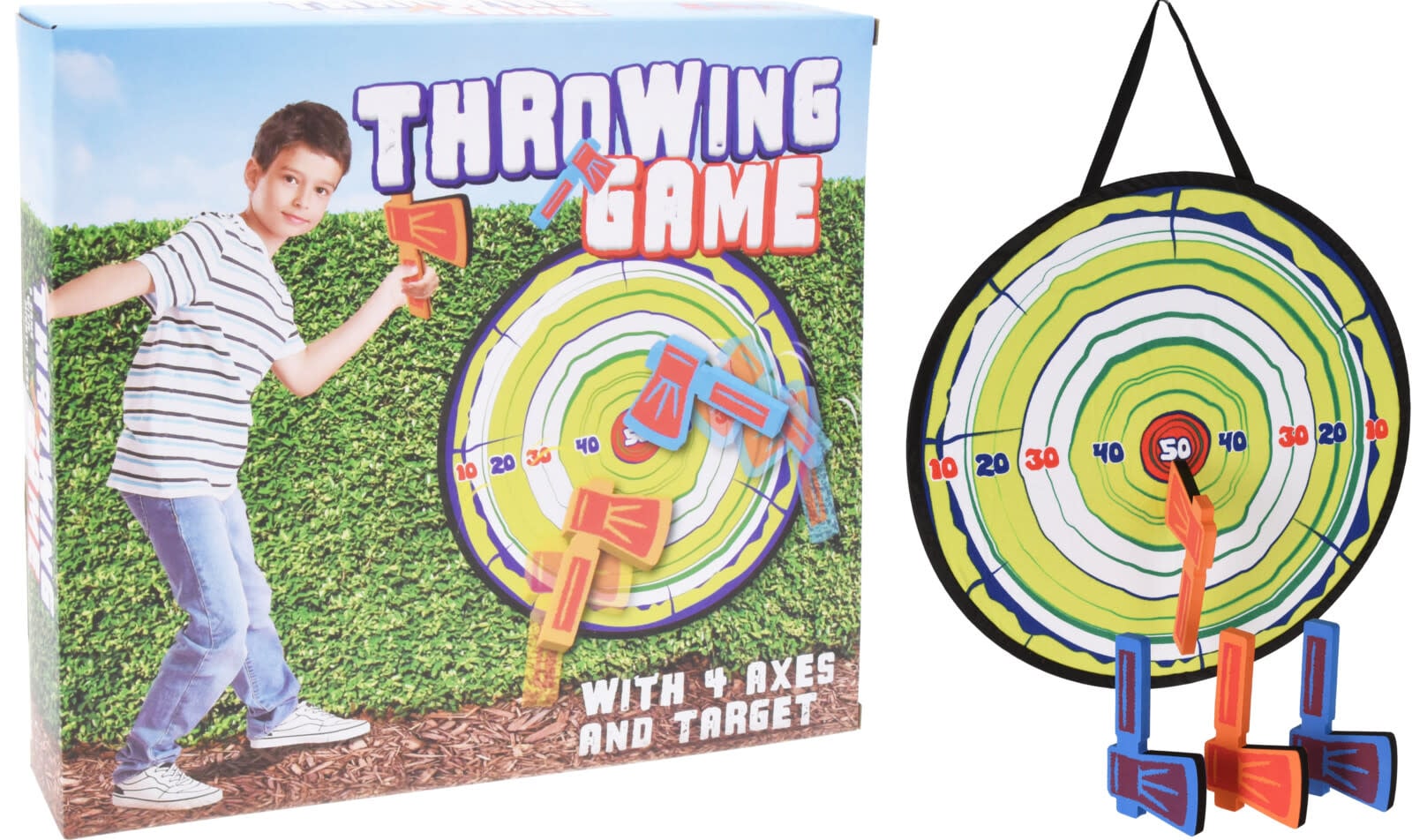 Throwing Game with Target Axes - Amber Marie and Company