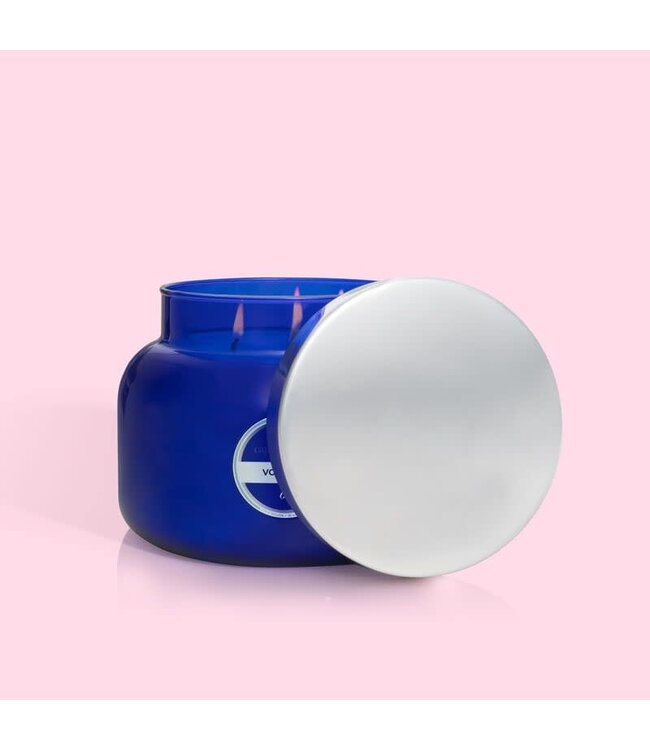 CAPRI BLUE Volcano Signature Blue Oversized Jar, 28 oz - Amber Marie ...