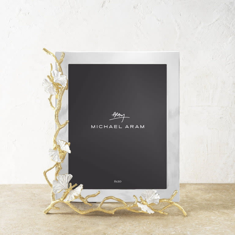MICHAEL ARAM Butterfly Ginkgo Gold Reflective Frame - Amber Marie and ...