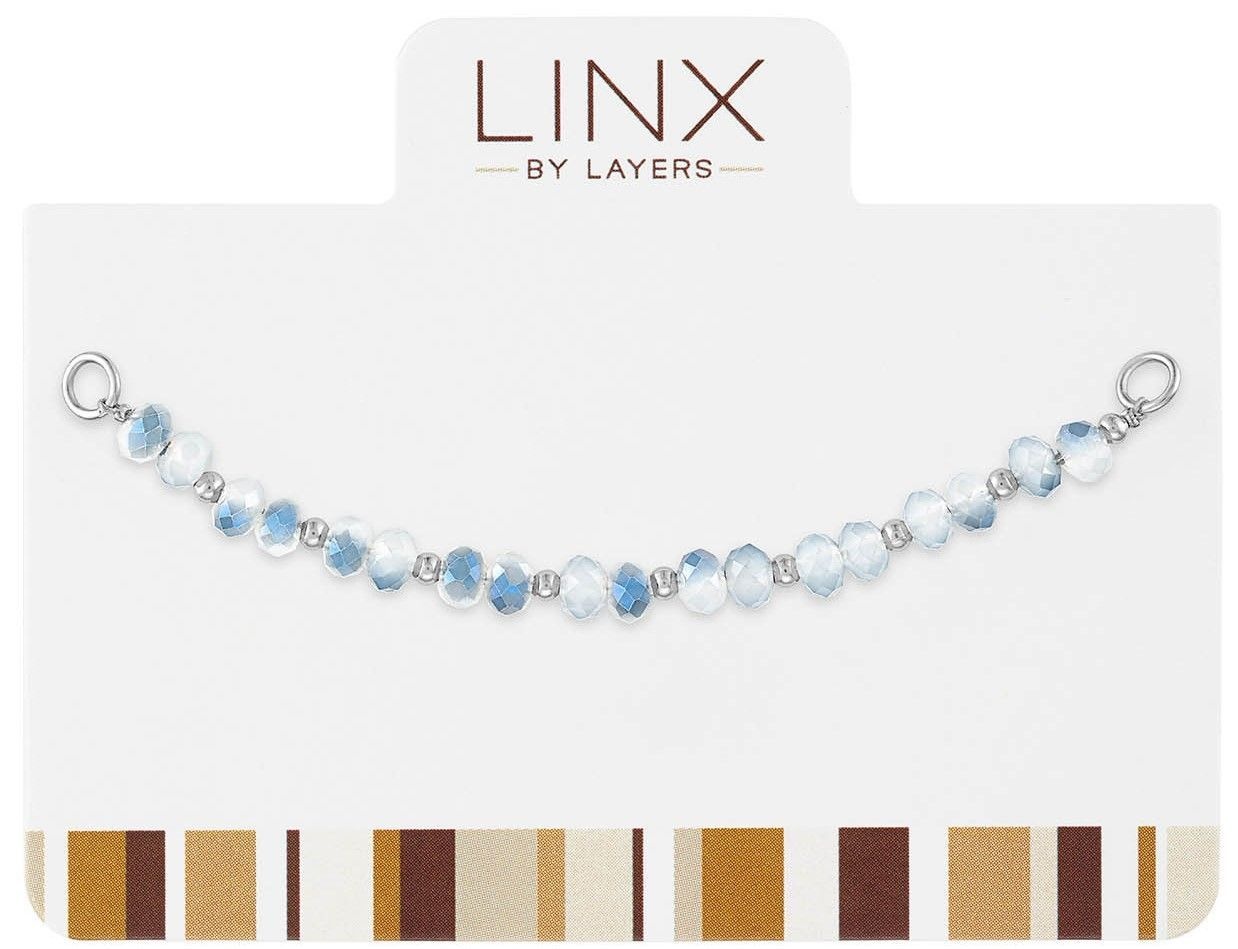 Silver Transitioning White to Blue Facet LINX Add-on - Amber Marie and ...