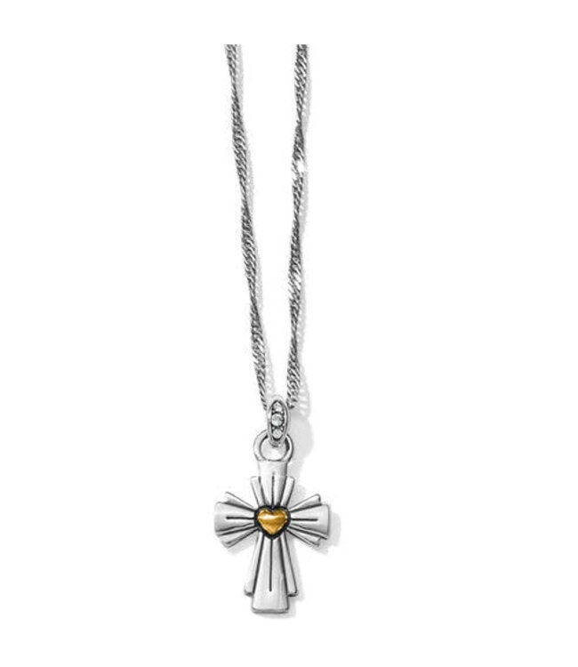BRIGHTON Wayfarers Cross Necklace - Amber Marie and Company