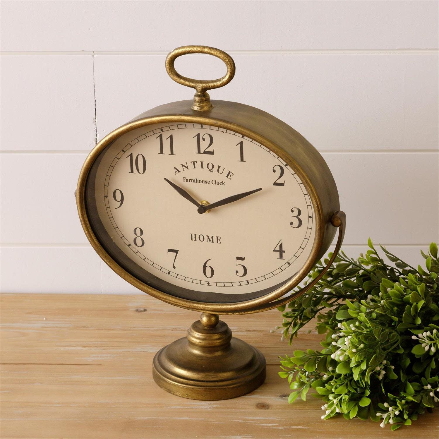 Oval Table Clock - Amber Marie and Company