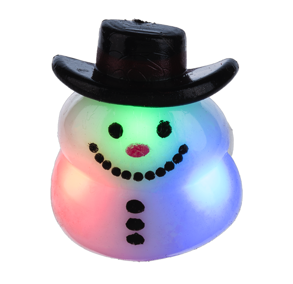 Flashing Snowman Rings - Amber Marie and Company