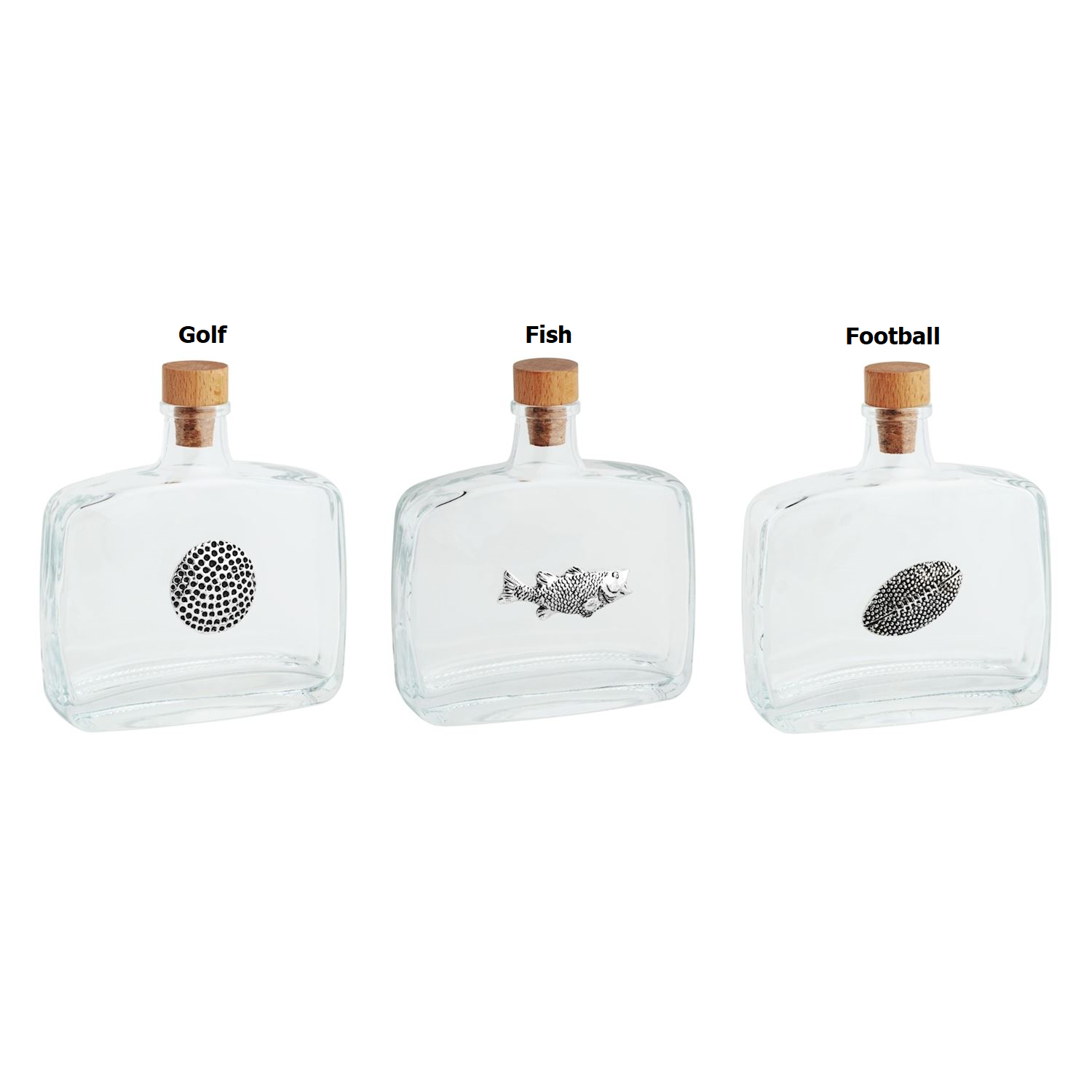 Men's Icon Decanters - Amber Marie and Company