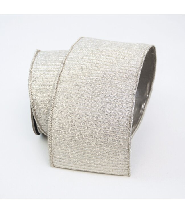 Pleated Metallic Ribbon - Amber Marie and Company