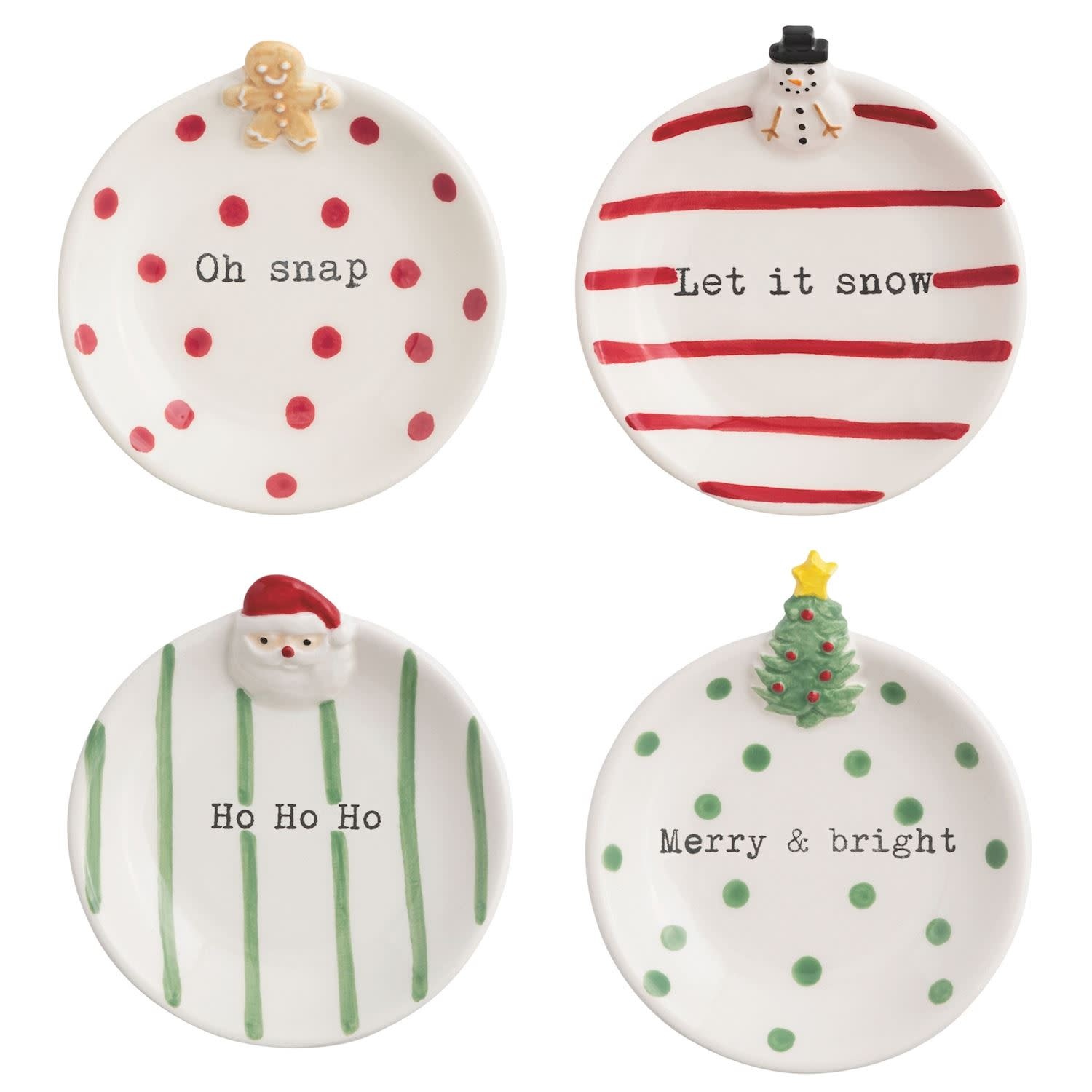 Christmas Icon Trinket Trays - Amber Marie and Company