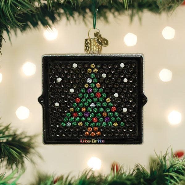 OLD WORLD CHRISTMAS Lite Brite Ornament - Amber Marie and Company