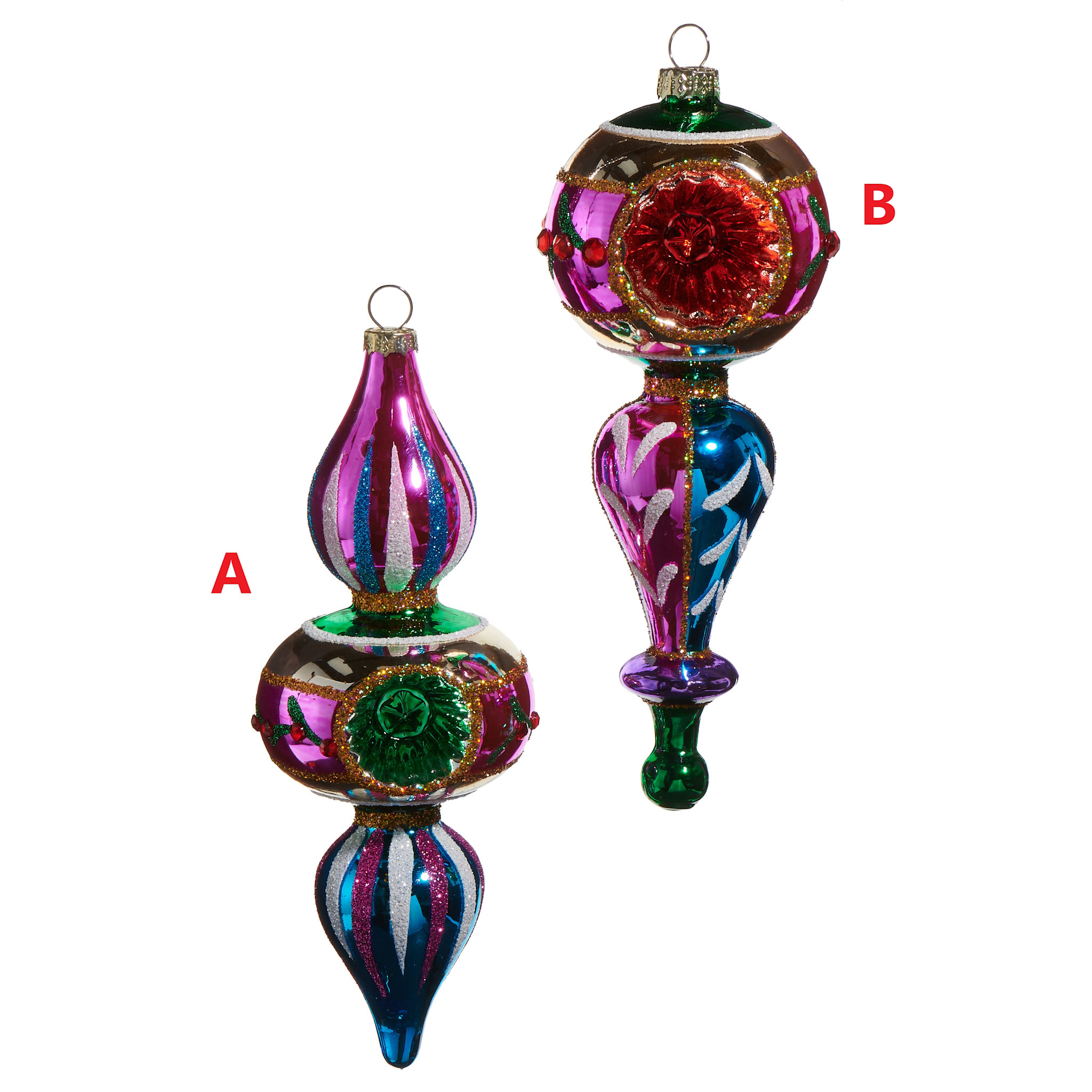 7.5" Multicolor Witch Eye Ornament - Sold Individually - Amber Marie ...