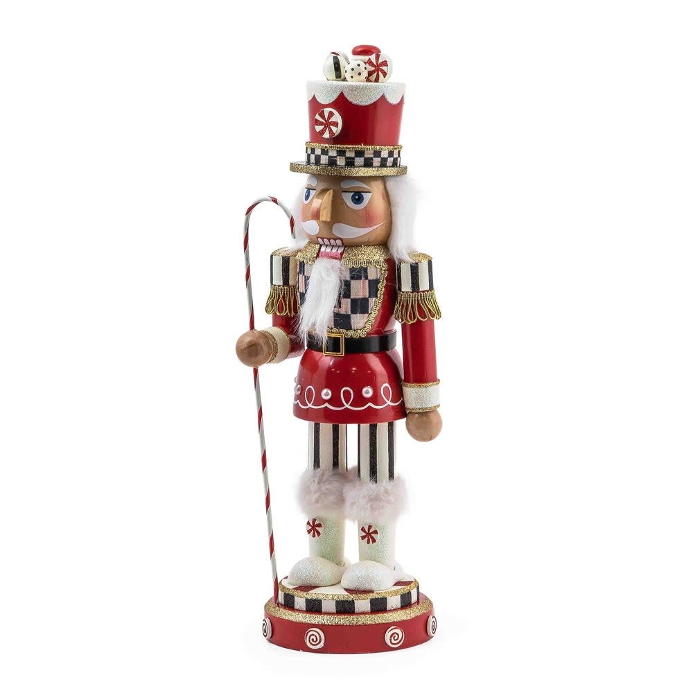 MACKENZIE CHILDS Peppermint Nutcracker - Amber Marie and Company