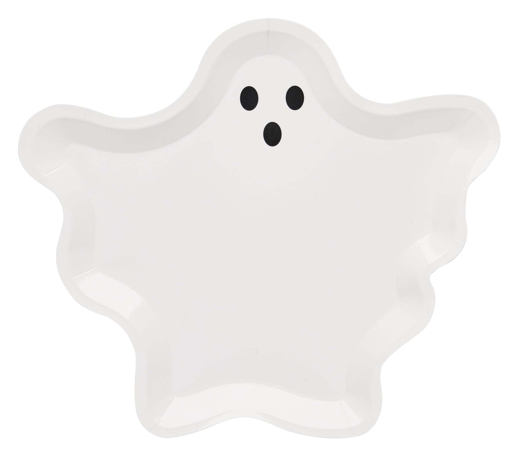 Ghost Die Cut Salad Plate Boo Treats - Amber Marie and Company