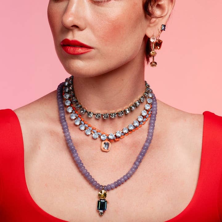 TOVA Oakland Necklace in Candy Crush - Amber Marie and Company