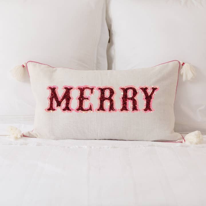 Lumbar Pillow Merry - Amber Marie and Company