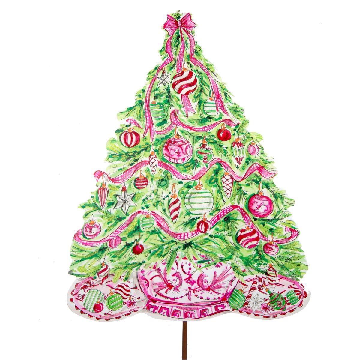 THE ROUND TOP COLLECTION Beck's Pink Tree - Amber Marie and Company