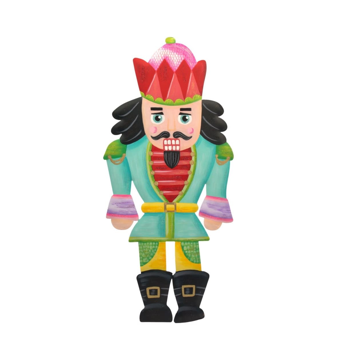 THE ROUND TOP COLLECTION Merry & Bright Nutcracker Medium - Amber Marie ...
