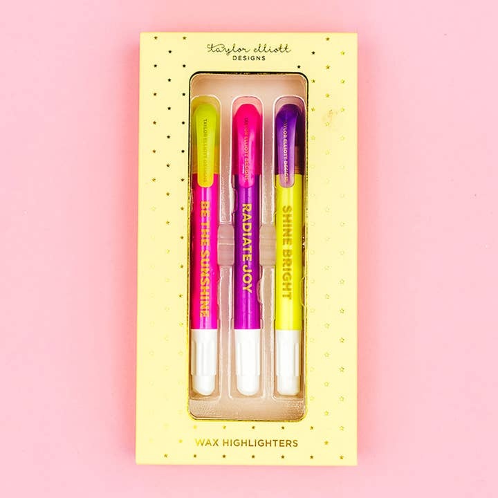 Wax Highlighter Set - Motivational - Amber Marie and Company