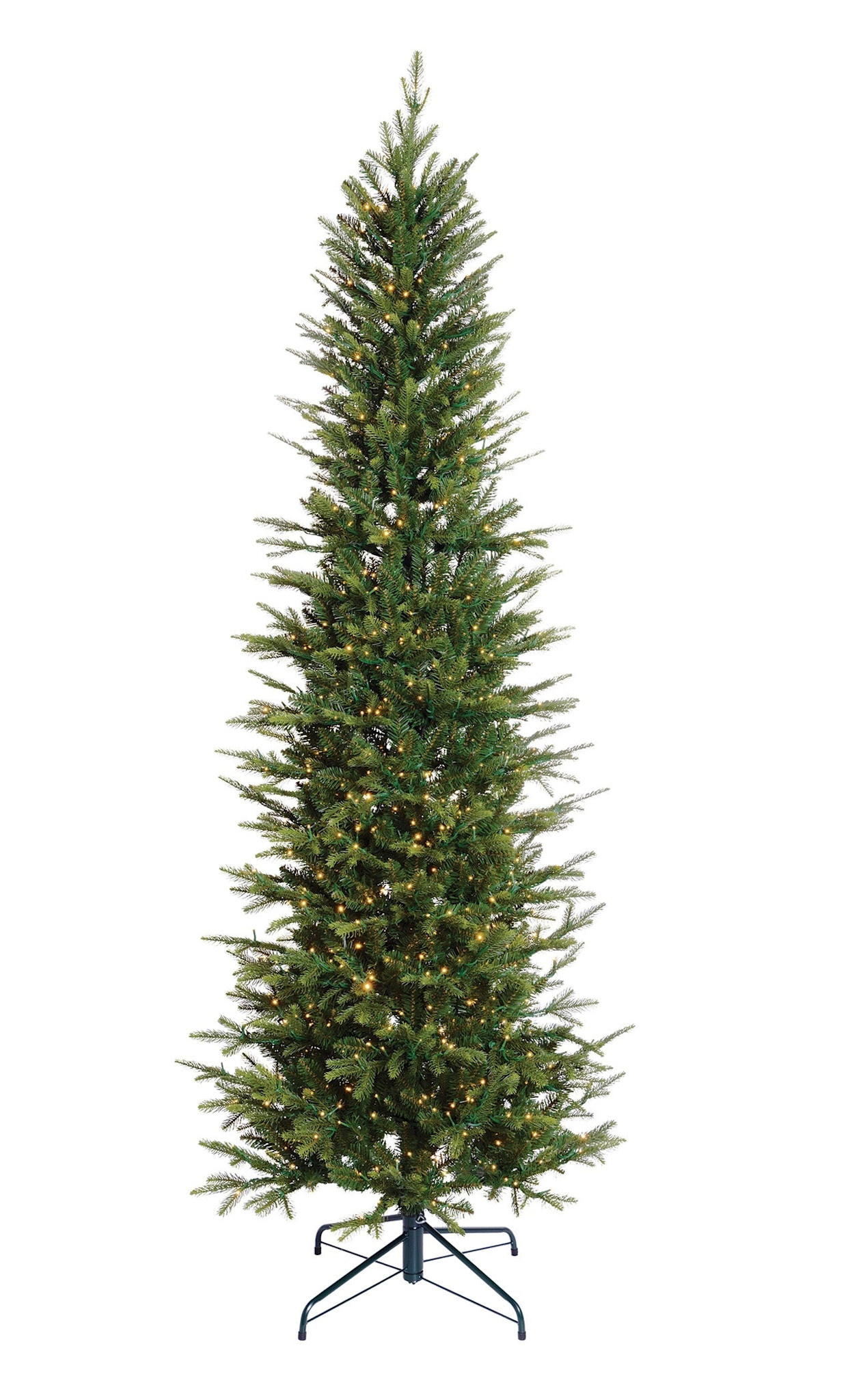 9' Pencil King Pine Fir Color Change Sparkle Tree - Amber Marie and Company