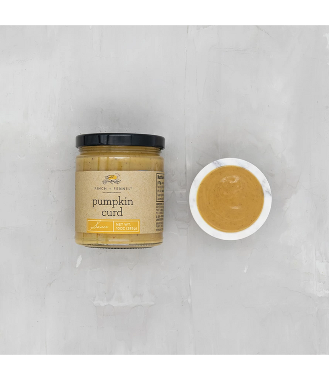FINCH + FENNEL 10 oz. Pumpkin Curd Sauce - Amber Marie and Company
