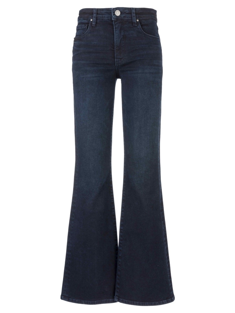 KUT FROM THE KLOTH Ana High Rise Fab Ab Flare-Baby Dn All Over - Amber ...