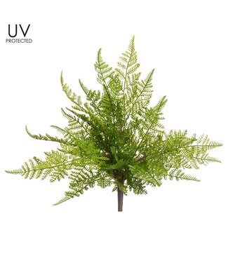 20" UV Protected Lace Fern Bush Green - Amber Marie and Company