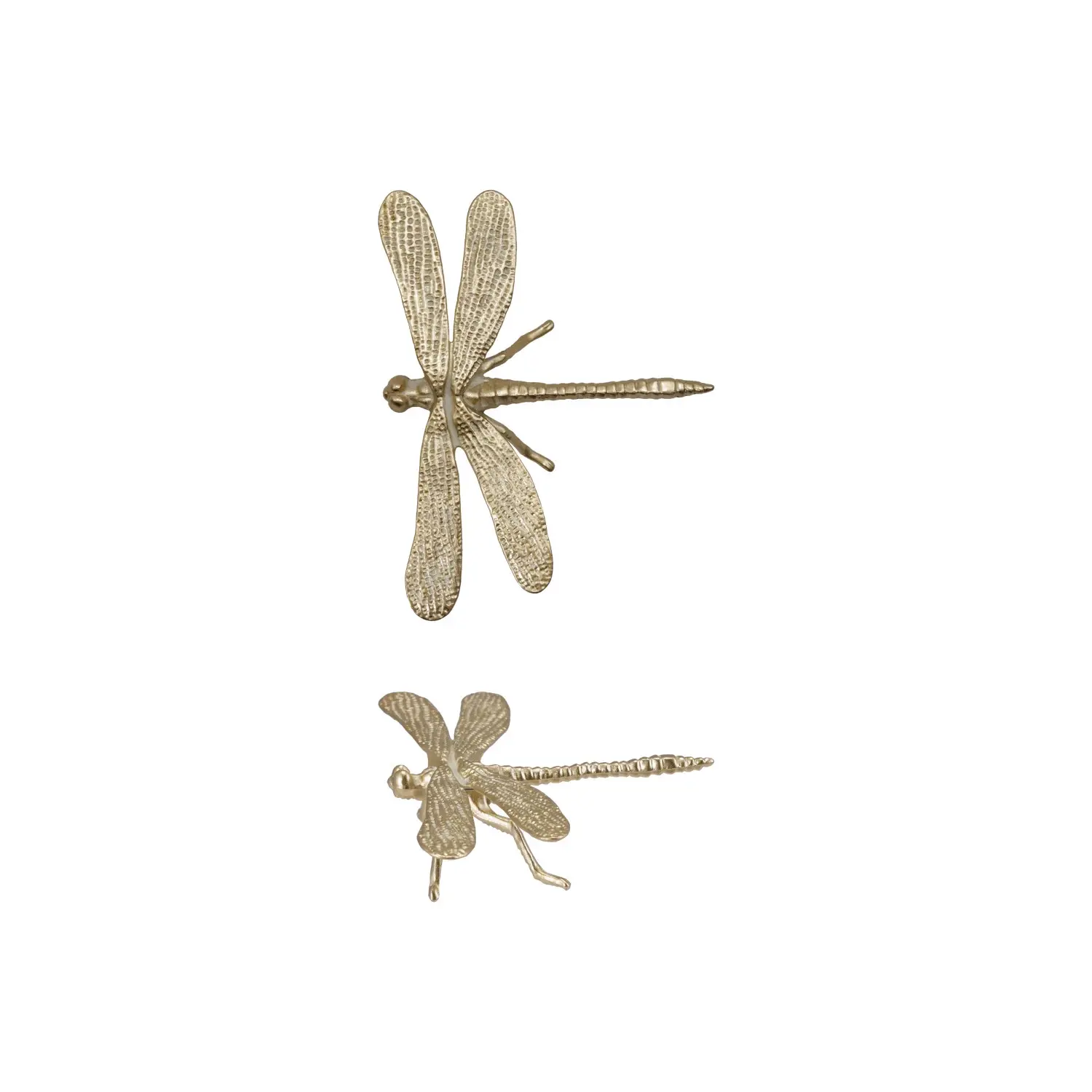 Pewter Dragonfly - Gold Finish - Amber Marie and Company