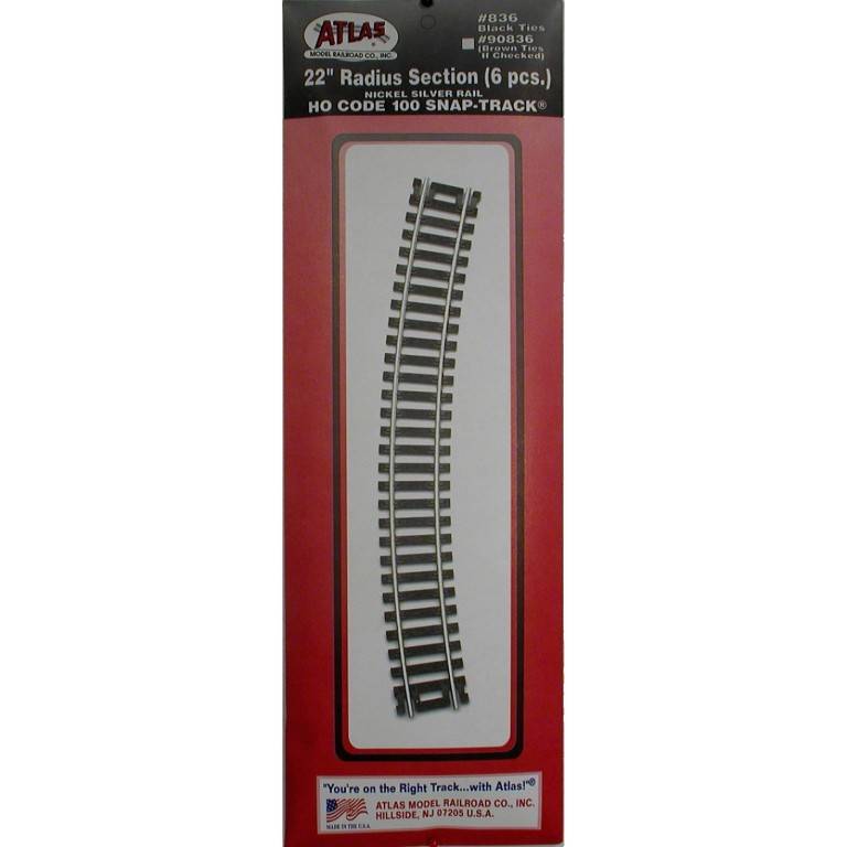 N Code 55 11.25 Radius Full Section Track (6 4 N Code 55 Nickel Silver ...