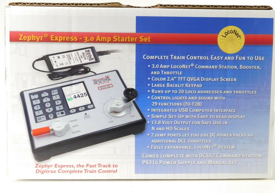 Digitrax Zephyr Express Dcs52 Tutorial Digitrax DCS52 Zephyr Express ...