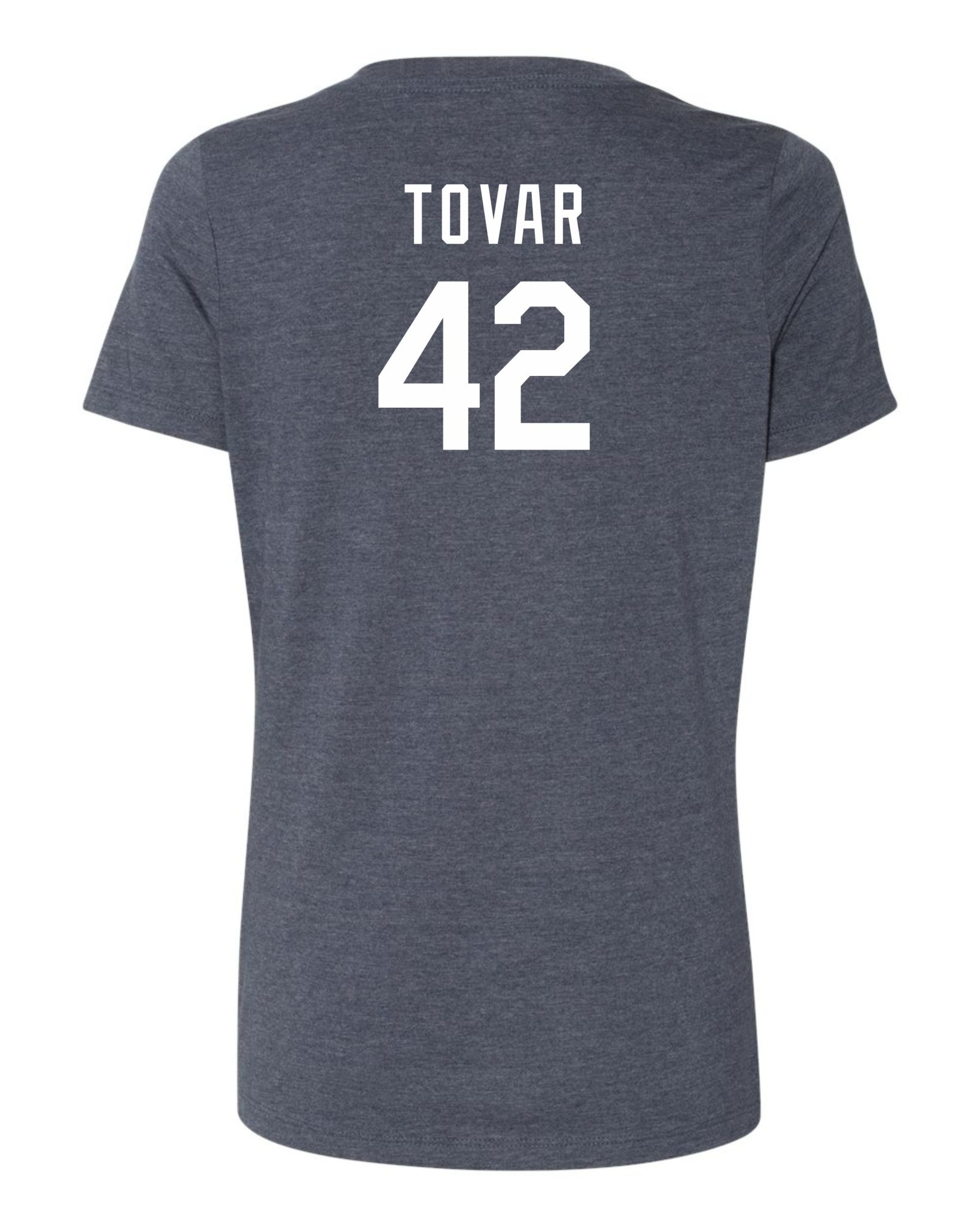 SCV Blues Bella Womens Short Sleeve V-Neck T-Shirt - 6405 - Bagger Sports