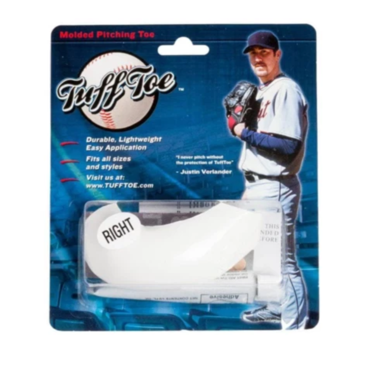 Tuff Toe Tuff Toe Molded Pro Pitchers Toe Guard, Right Cleat - Bagger ...
