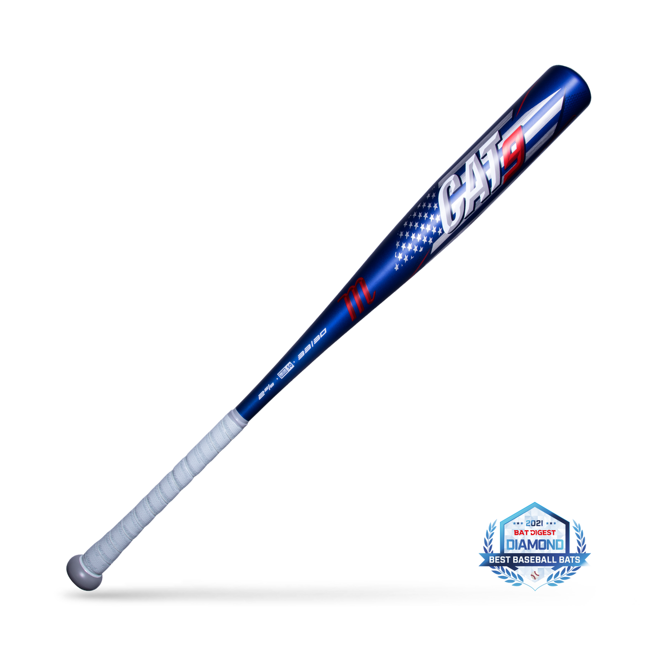 2022 Marucci CAT9 Pastime (-3) 2 5/8" BBCOR Baseball Bat - MCBC9A ...