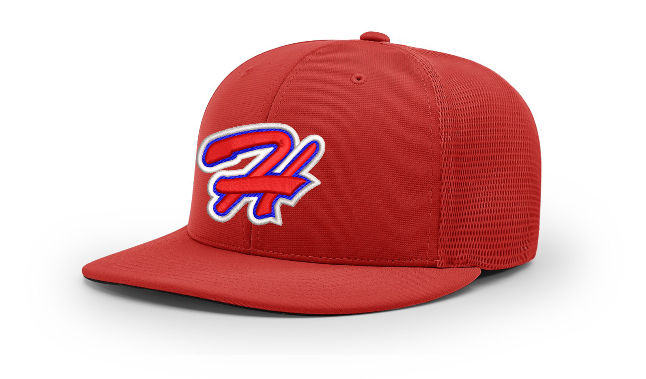Richardson Cap Hart Tournament Team PTS20 Mesh Cap Red"H" - Bagger Sports