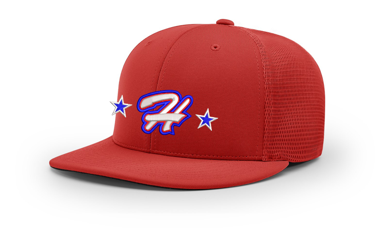 Richardson Cap Hart Tournament Team PTS20 Mesh Cap White "H" with Stars ...