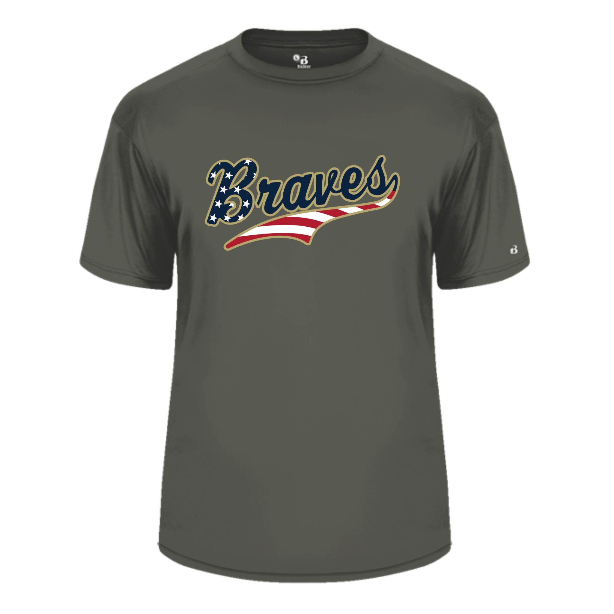 Braves Baseball Olive USA Dryfit - Bagger Sports