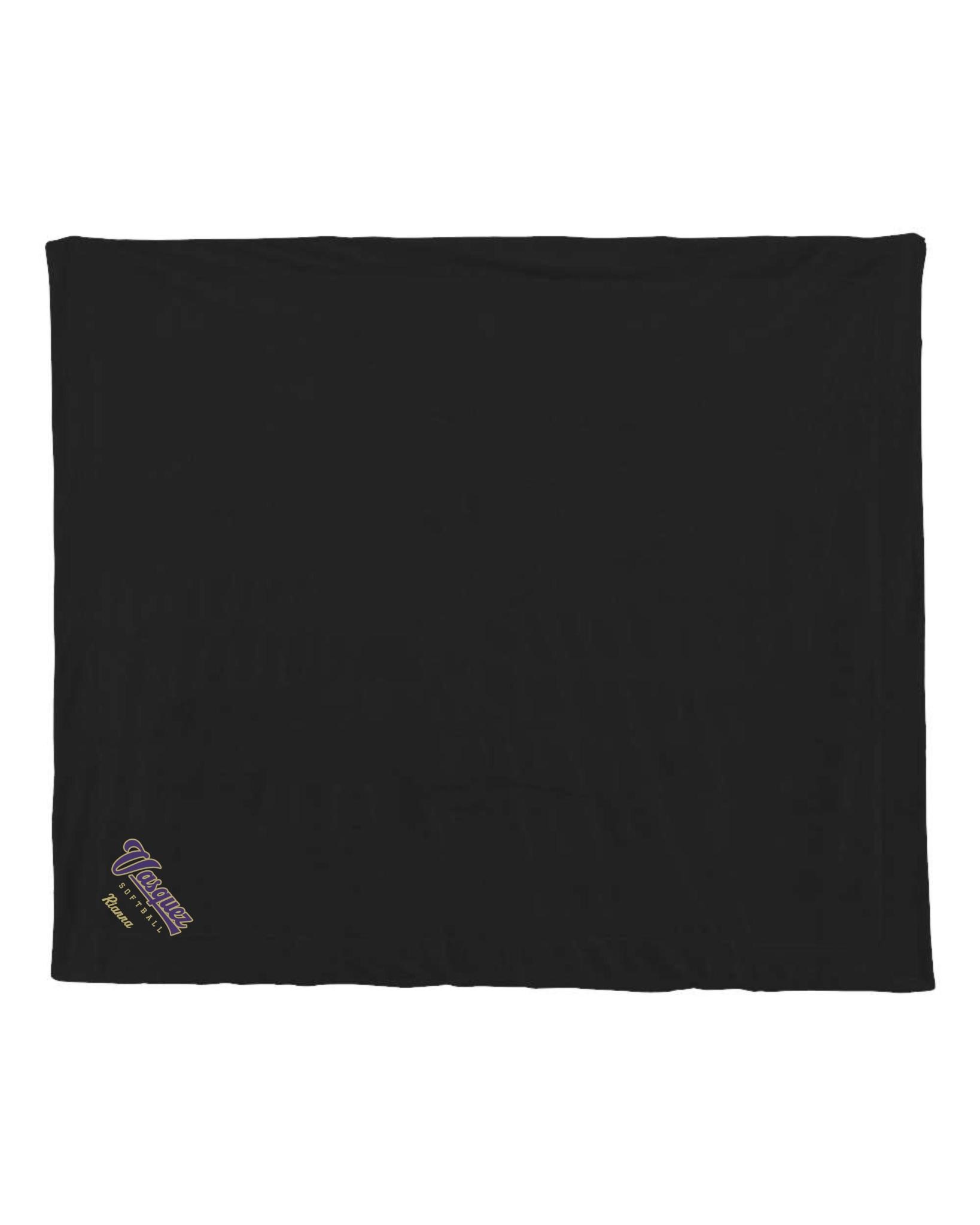 Vasquez Softball Micro Mink Sherpa Blanket 50" x 60" - Bagger Sports